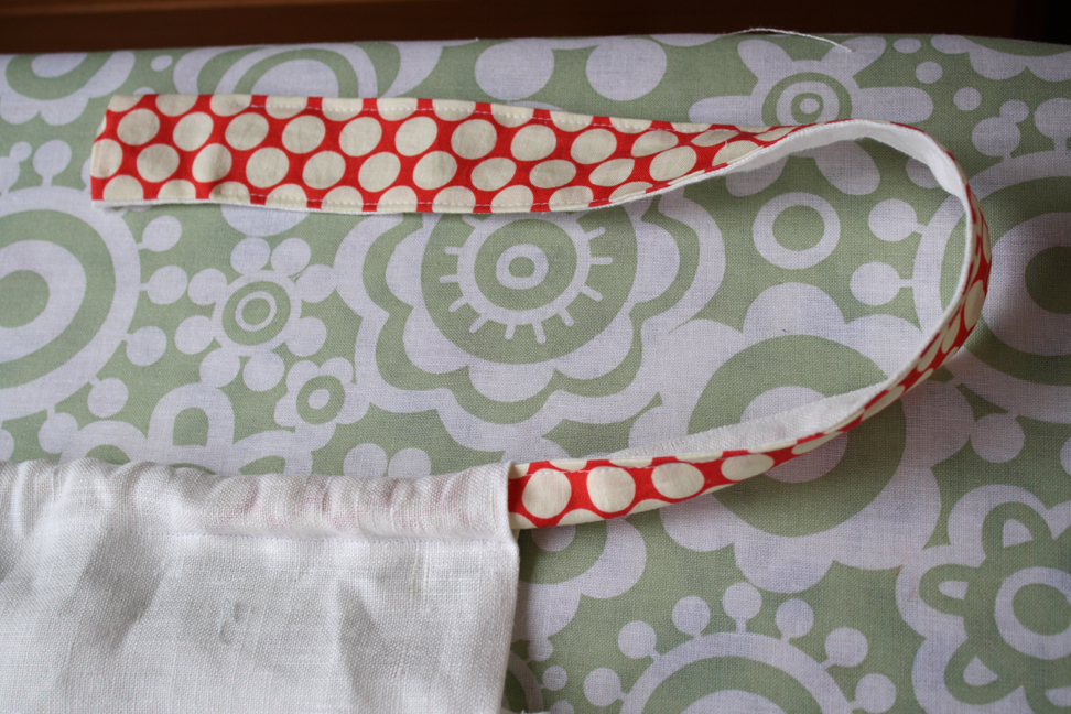 Blue Milk and Cookies: Drawstring tote bag: a tutorial