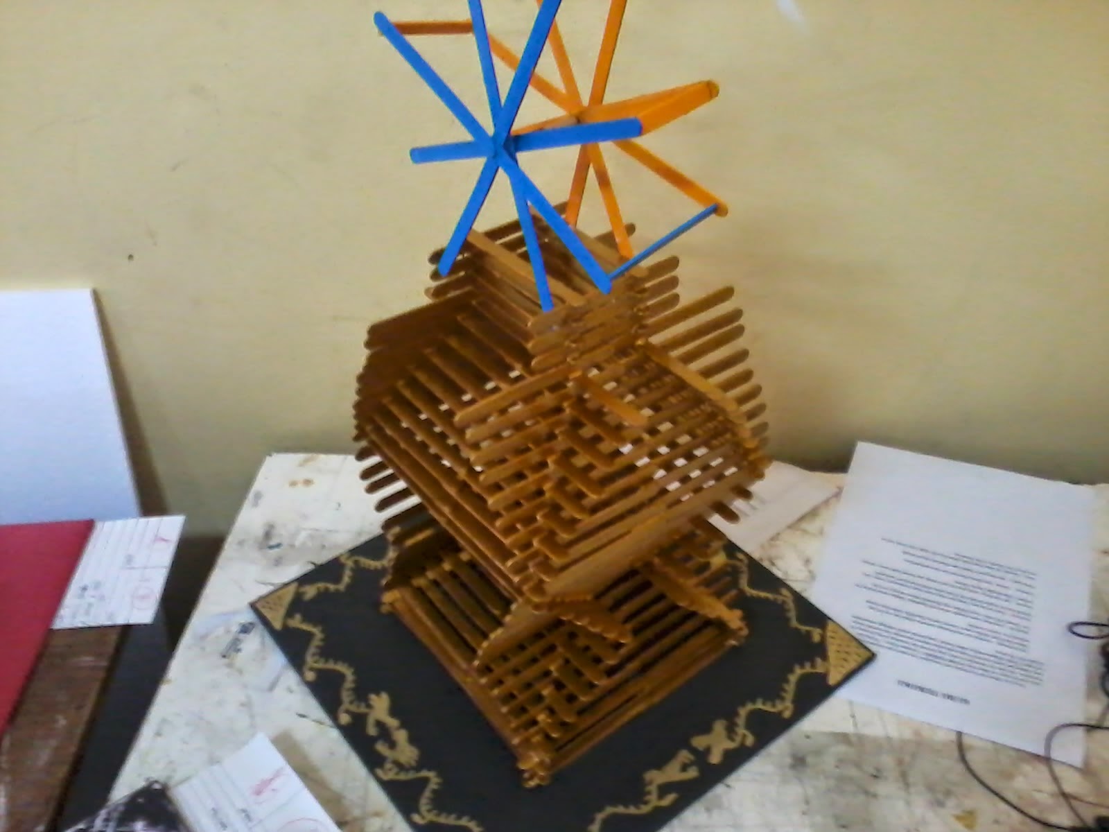 MY WORLD AND MY CREATE: Nirmana Trimatra "Racana Dinding"