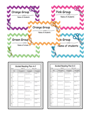 Fourth Grade Teacher Lady: Guided Reading & Getting Organized