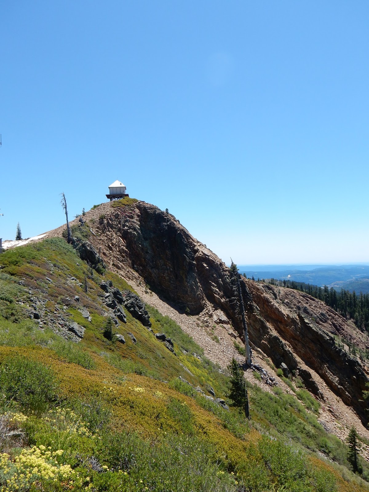 Peachy Hiker: August 2018 update Grouse Ridge Lookout ~ and Trail Head
