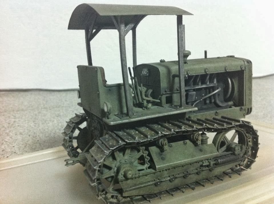 Kitter's Scale Models: 1/35 Trumpeter S65 Russian Tractor