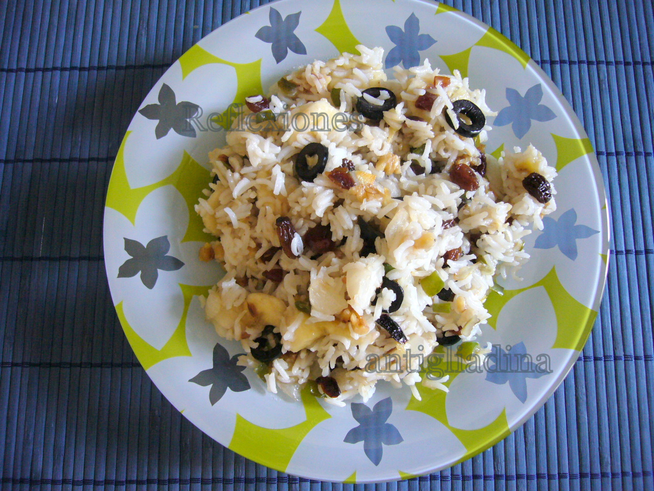 Reflexiones antigliadina: Arroz persa