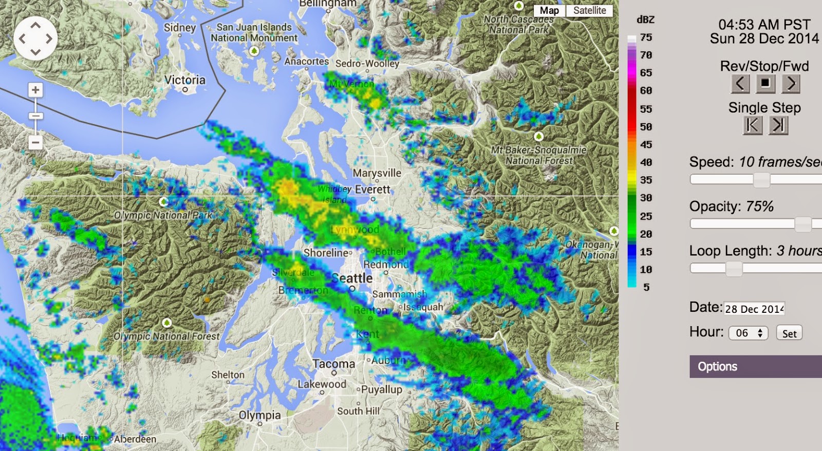 Cliff Mass Weather Blog: A Dramatic Double Convergence Zone