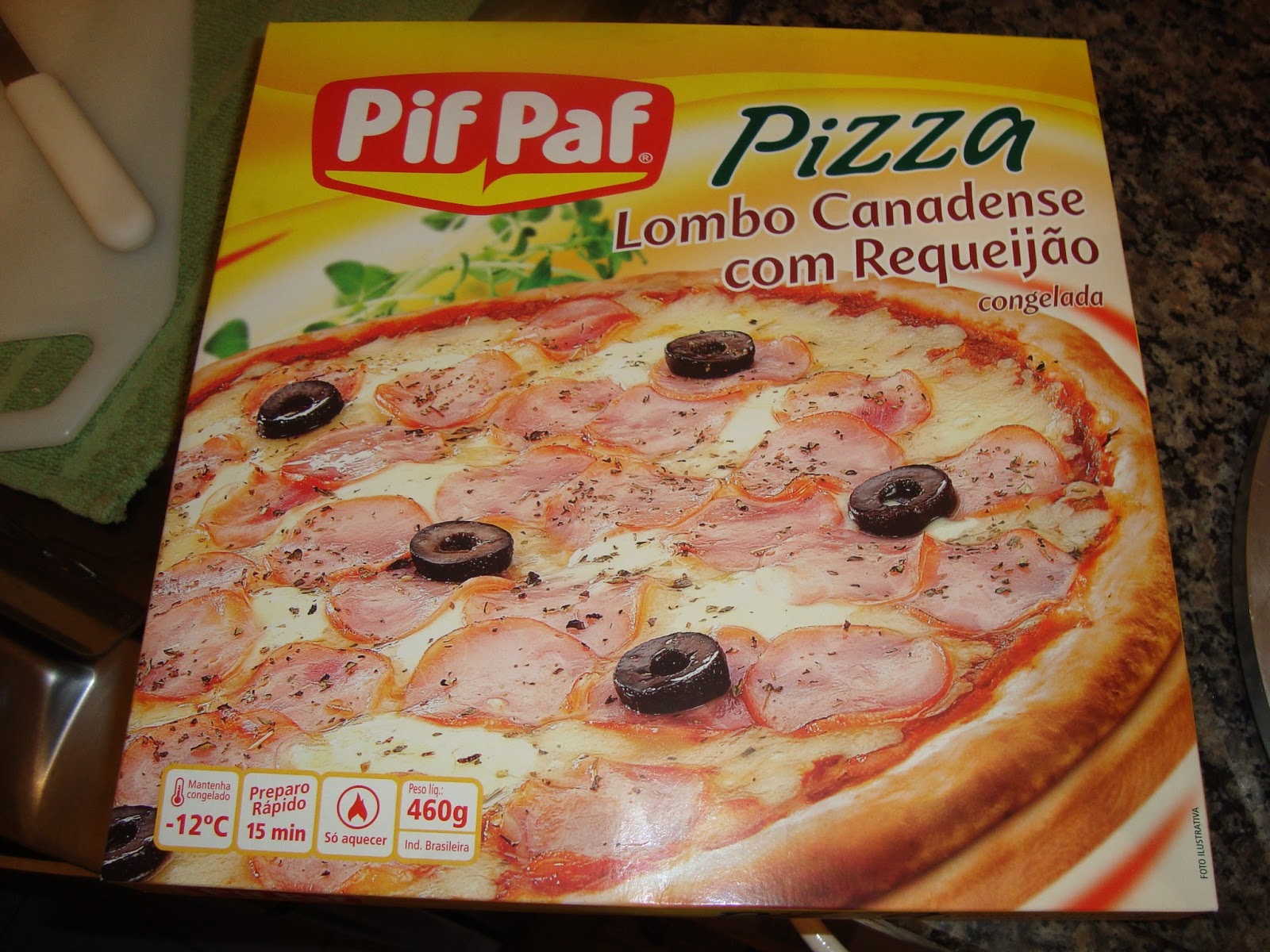 RECEITAS DO FRONT: PIZZA PRONTA TURBINADA!!!