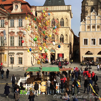 Visiting the Easter Markets in Prague and learning about Czech Easter traditions!