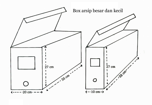 Boks Arsip | Jual Boks Arsip ANRI Ready Stock Harga Murah