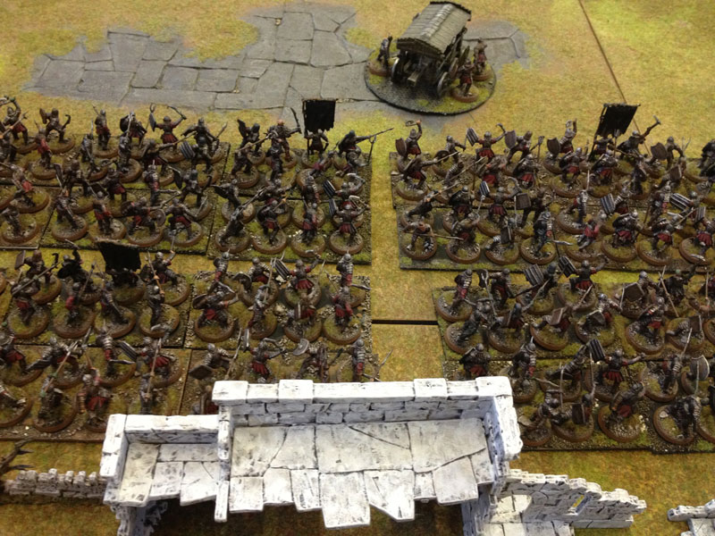 East Grinstead Wargaming Sussex: WotR: Battlehost - Gothmog's Morannon Orcs