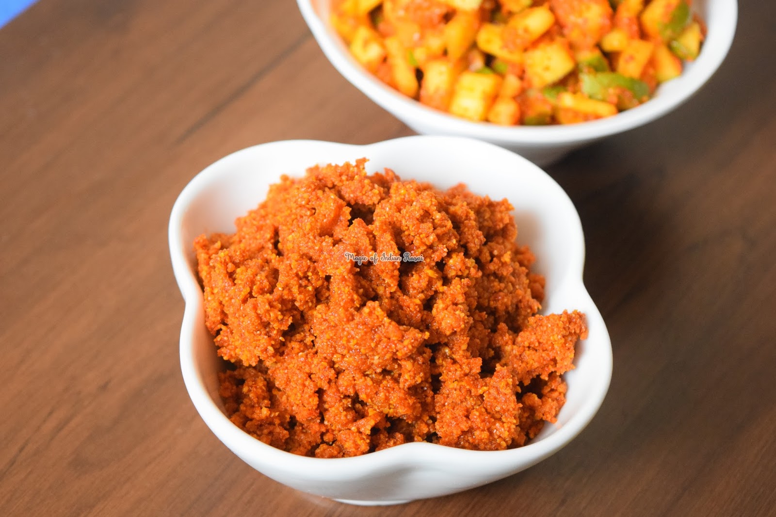 Gujarati Methia No Masala & Instant Mango Pickle - Gujarati Athanu ...