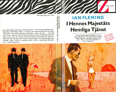 Illustrated 007 - The Art of James Bond: OHMSS: First Editon from Sweden