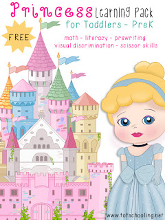 Princess Dress-Up Playdough Mats | Totschooling - Toddler, Preschool ...