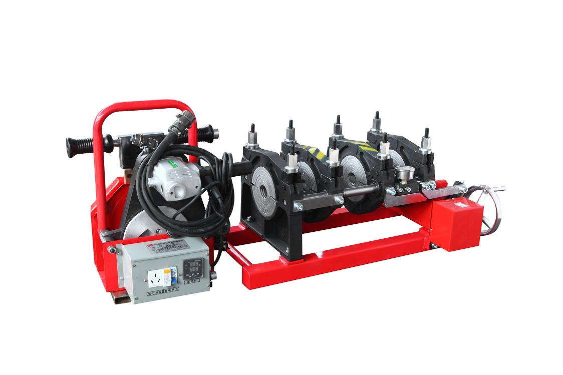 MESIN LAS PIPA HDPE HYDRAULIC BUTT FUSION WELDING MACHINE SHDS 160/63 ~ PT.GOLDEN INDAH PRATAMA