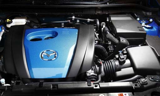 2012 Mazda 3 with new Skyactiv Engine
