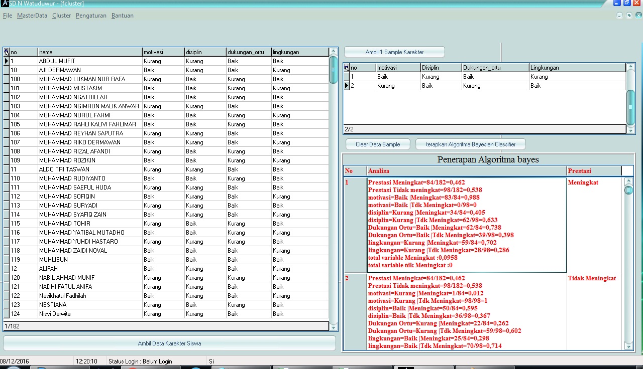 Koleksi Aplikasi dengan Delphi 7: Program Algoritma Naive Bayes Data ...