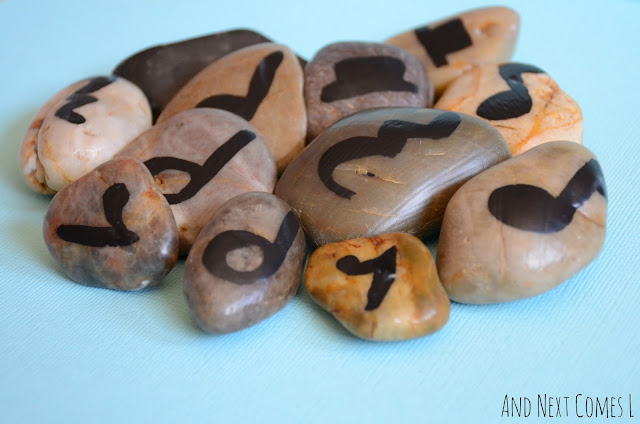 DIY Music Painted Rocks Craft for Kids | And Next Comes L - Hyperlexia ...