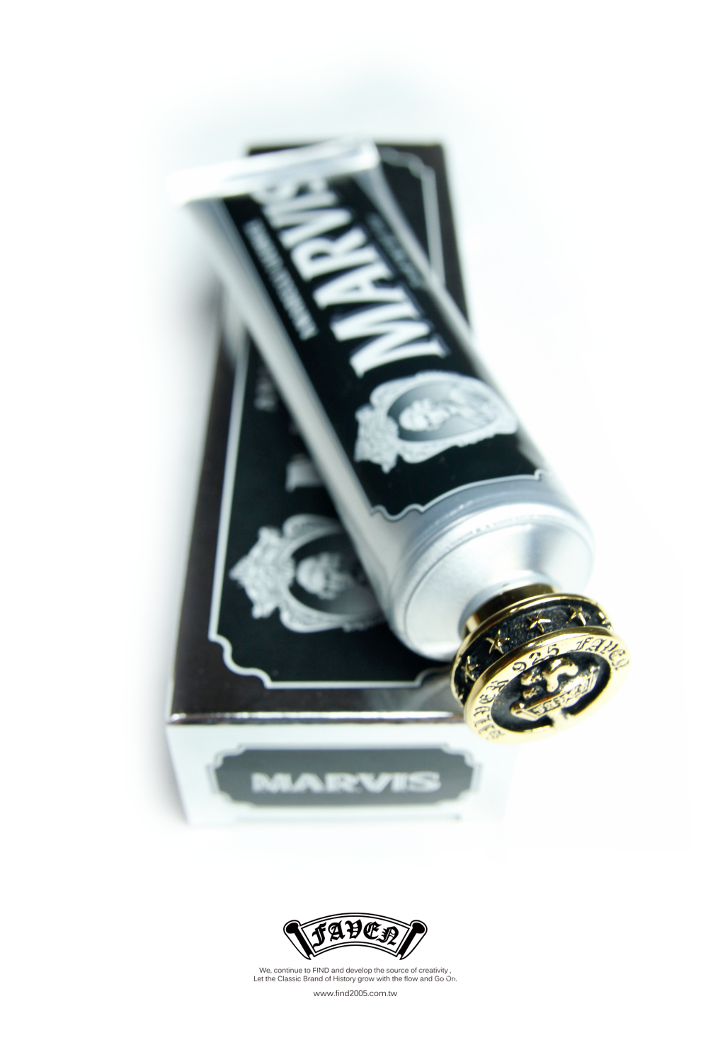 FIND SHOP: 台灣手工製銀品牌Faven Silver，MARVIS 牙膏專用旋鈕首發活動！！