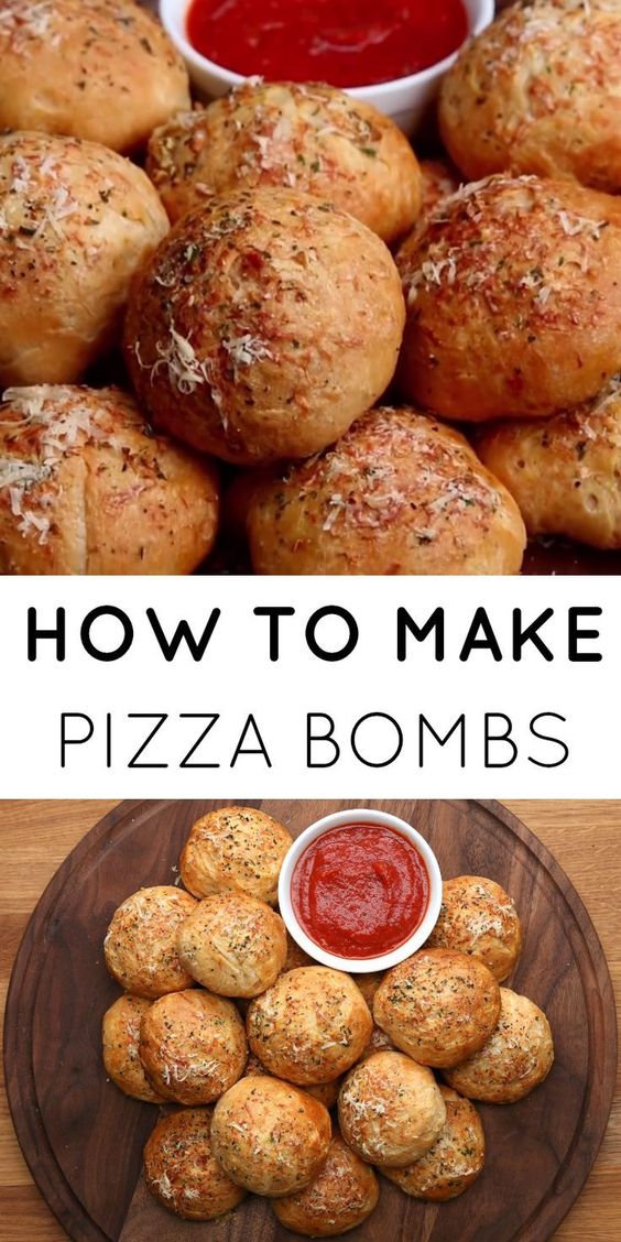 Pizza Bombs - The Most Delecious Recipes