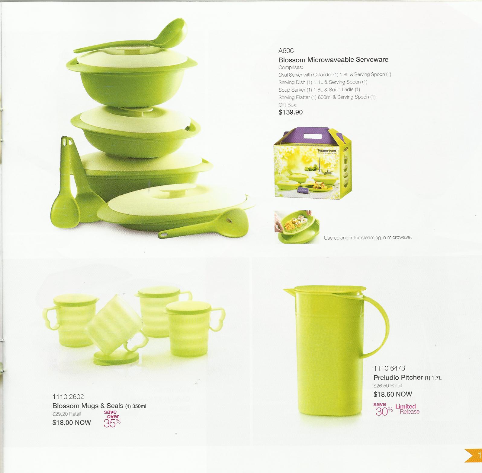 SHARE THE GIFT: Tupperware Catalog 11 Feb - 30 Mar 2013