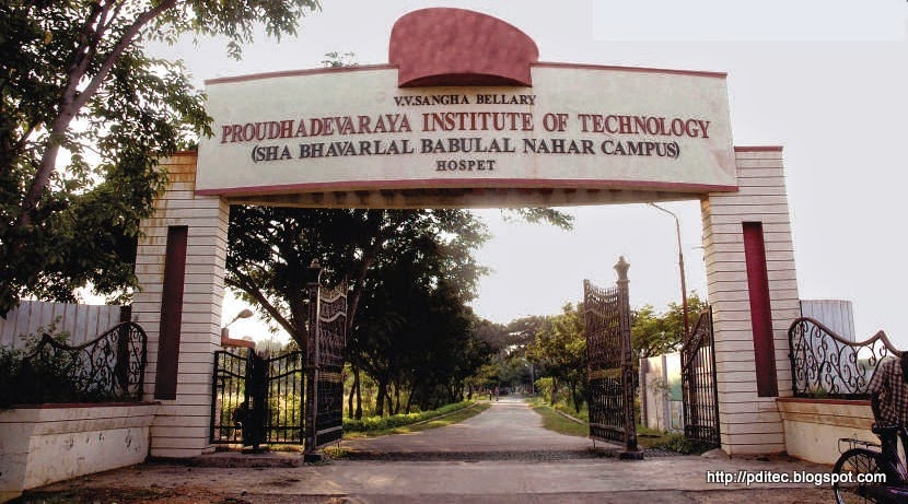 PDIT-Home | Proudhadevaraya Institute of Technology, Hospet
