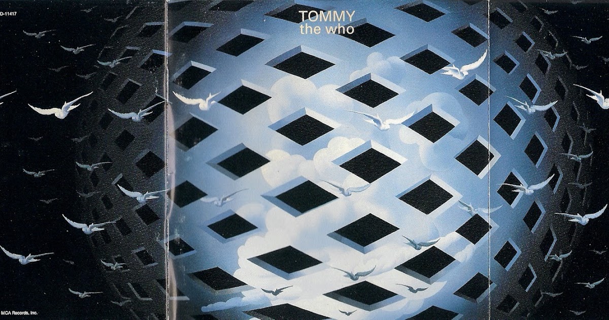 The album art of Tommy by Mike McInnerney