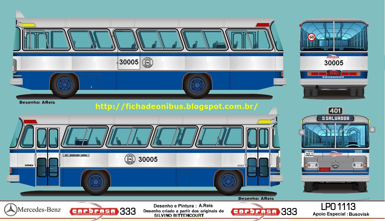fichas de onibus: Viação Carioca
