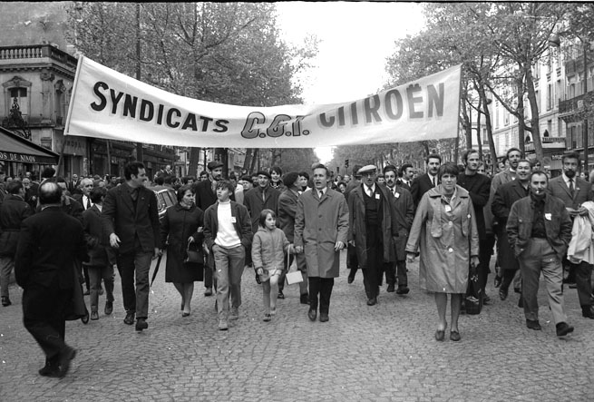 ON THE ROAD Archives: 1st of May 1968. Paris.