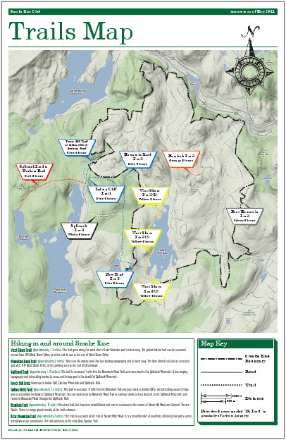The Smoke Rise and Kinnelon Blog: New Smoke Rise Trails Map Available!