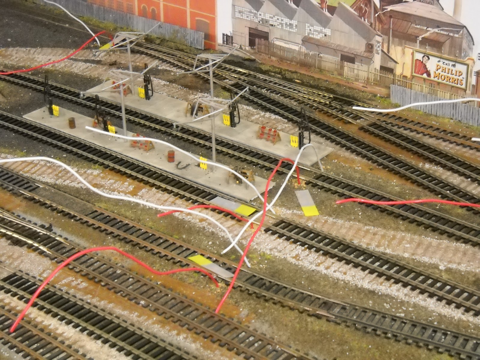 HO scale yard remodel -- part 2