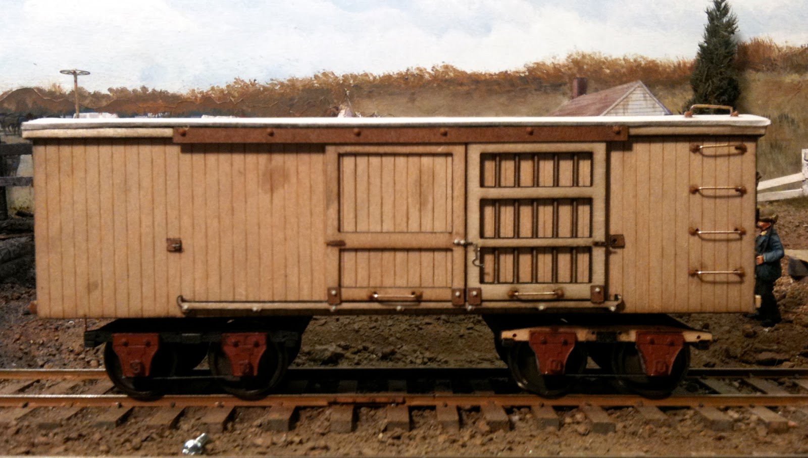USMRR Aquia Line and other Model Railroad Adventures: Ventilated Boxcar