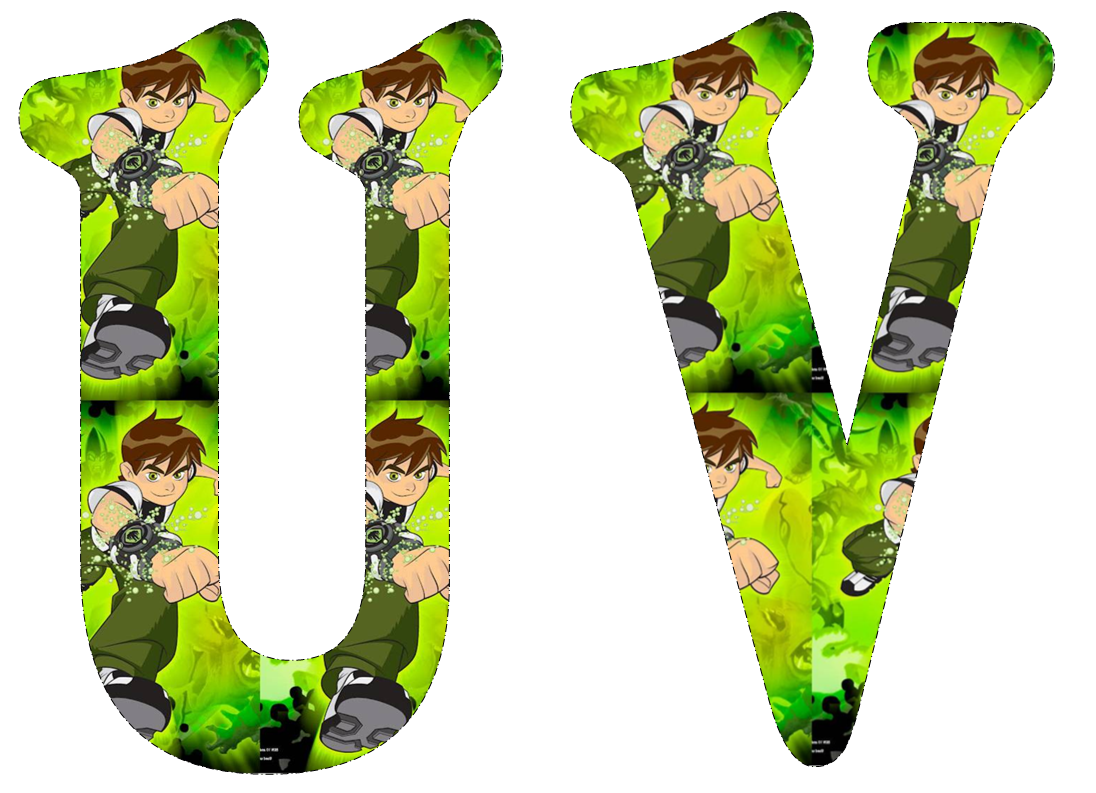 Alfabeto de Ben 10. - Oh my Alfabetos!