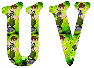 Alfabeto de Ben 10. - Oh my Alfabetos!