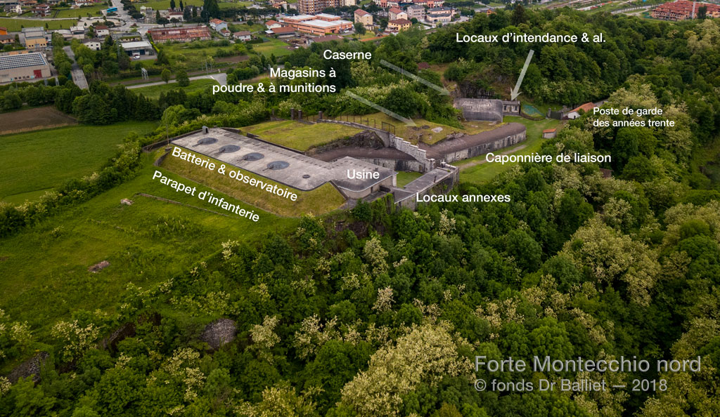 Forte Montecchio Nord… Un « must » pour l'amateur de fortifications