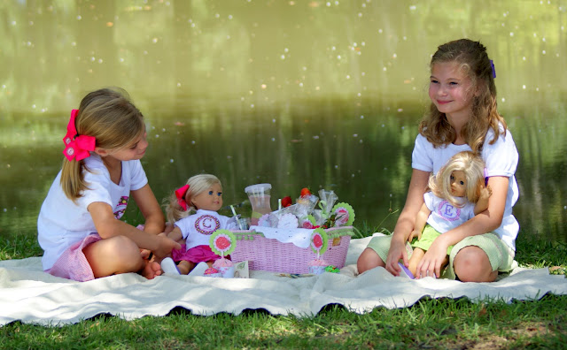 A Little Loveliness: American Girl Doll Picnic