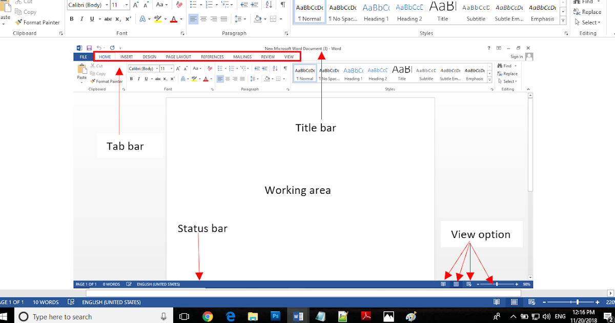ICT සිංහලෙන්: word