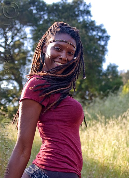 Keeperofstories Dreadlocked Woman In Duh Field