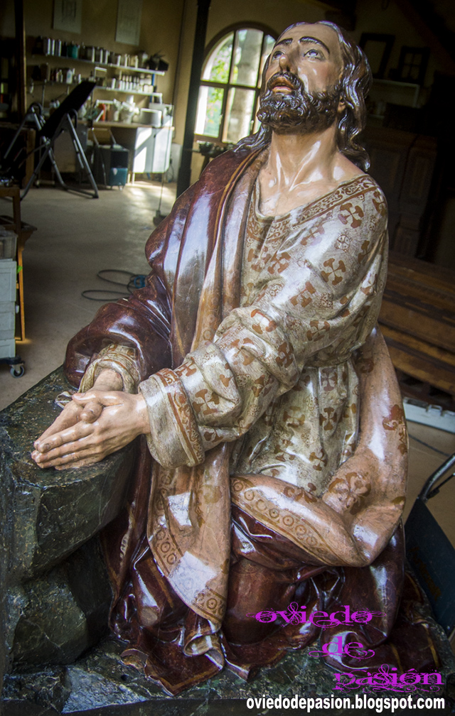 Oviedo De Pasión: El Cristo Orante de Santa María la Real de la Corte ...