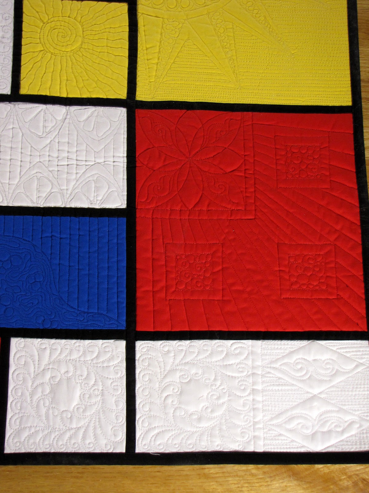 No Rules Quilting: Mondrian (2.0)