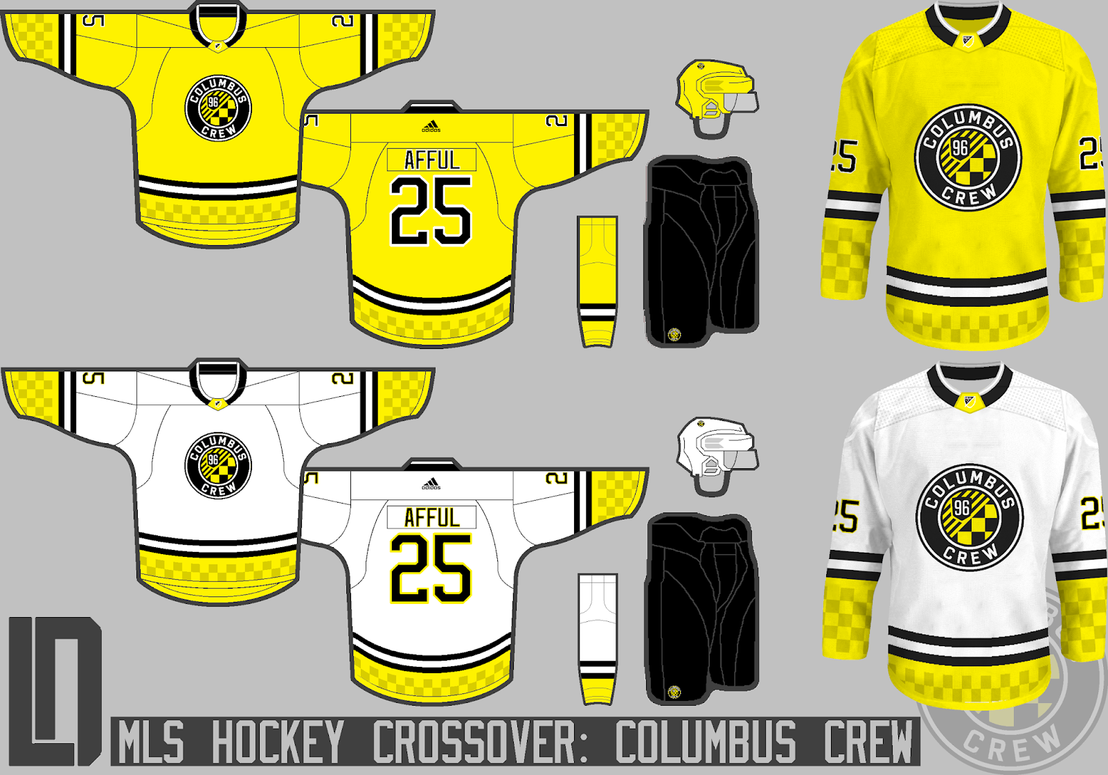 Major League Hockey: MLS/MLB/NFL/NBA Crossover (NYJ Added!) - Concepts ...