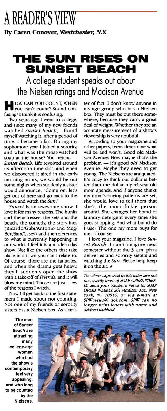 Sunset Beach: The Sun Rises On Sunset Beach