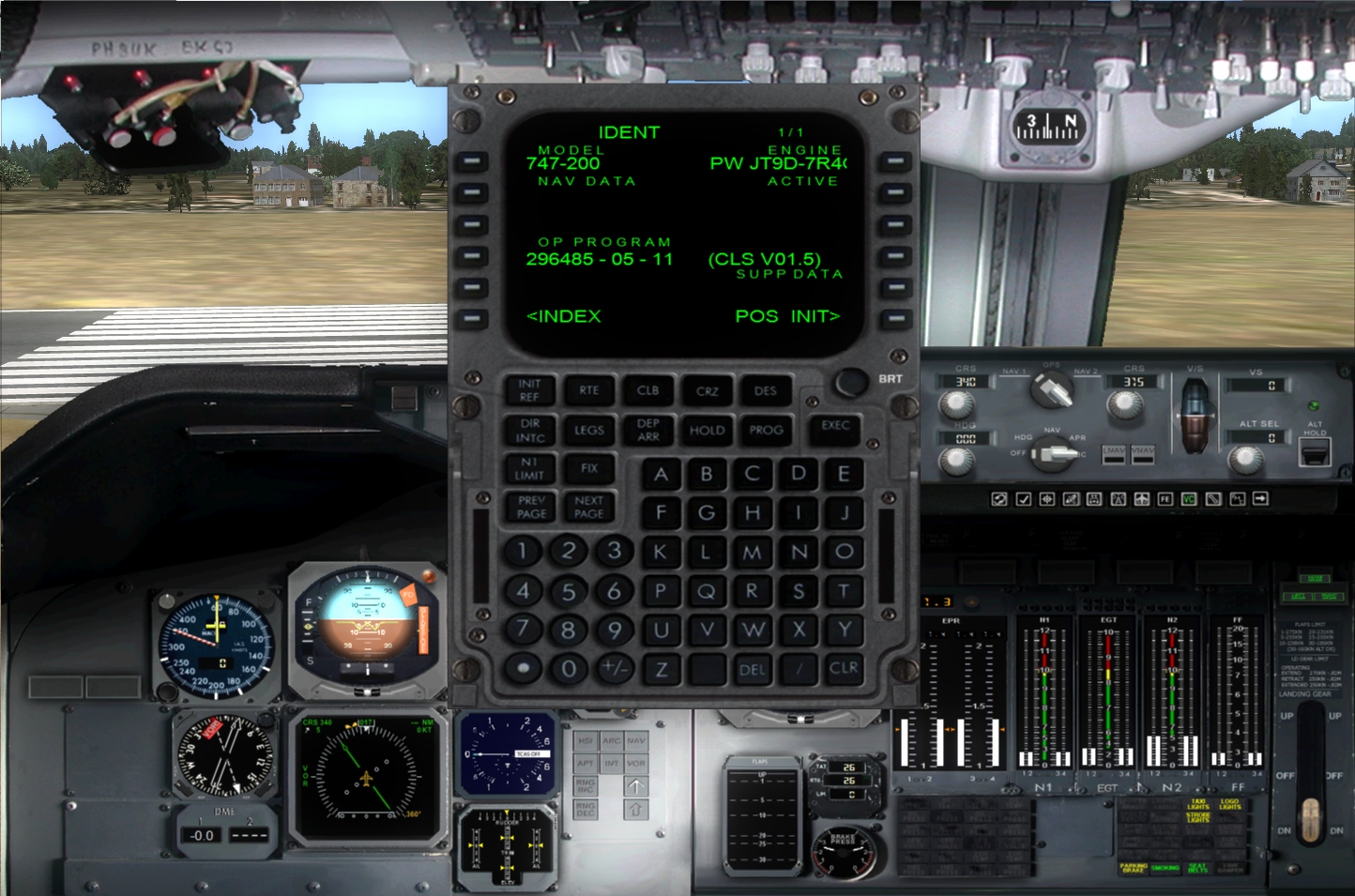 AirDailyX: CLS working on the B747-200/300 V.1.5