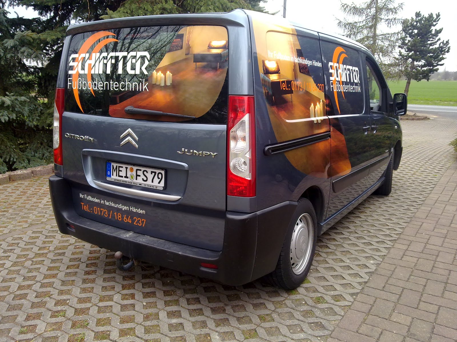 Newsblog: Citroén Jumpy Beschriftung