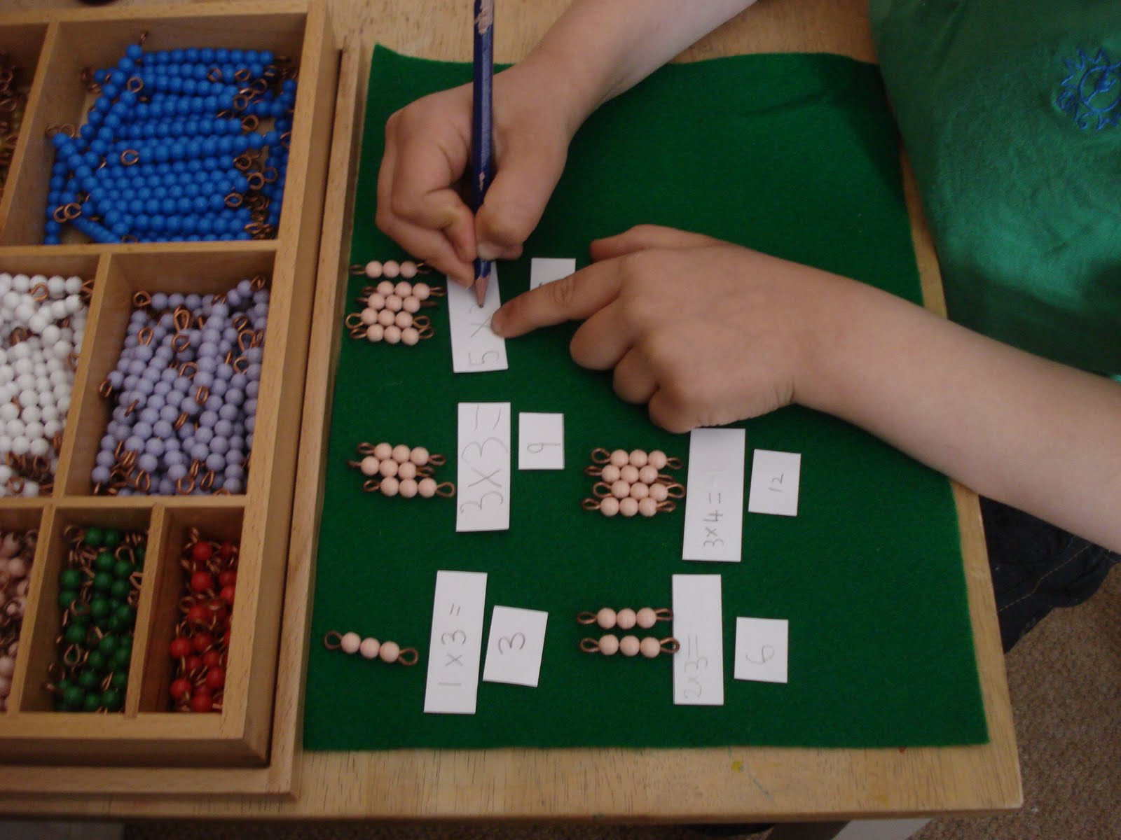 THE LEARNING ARK - Elementary Montessori : Times Tables