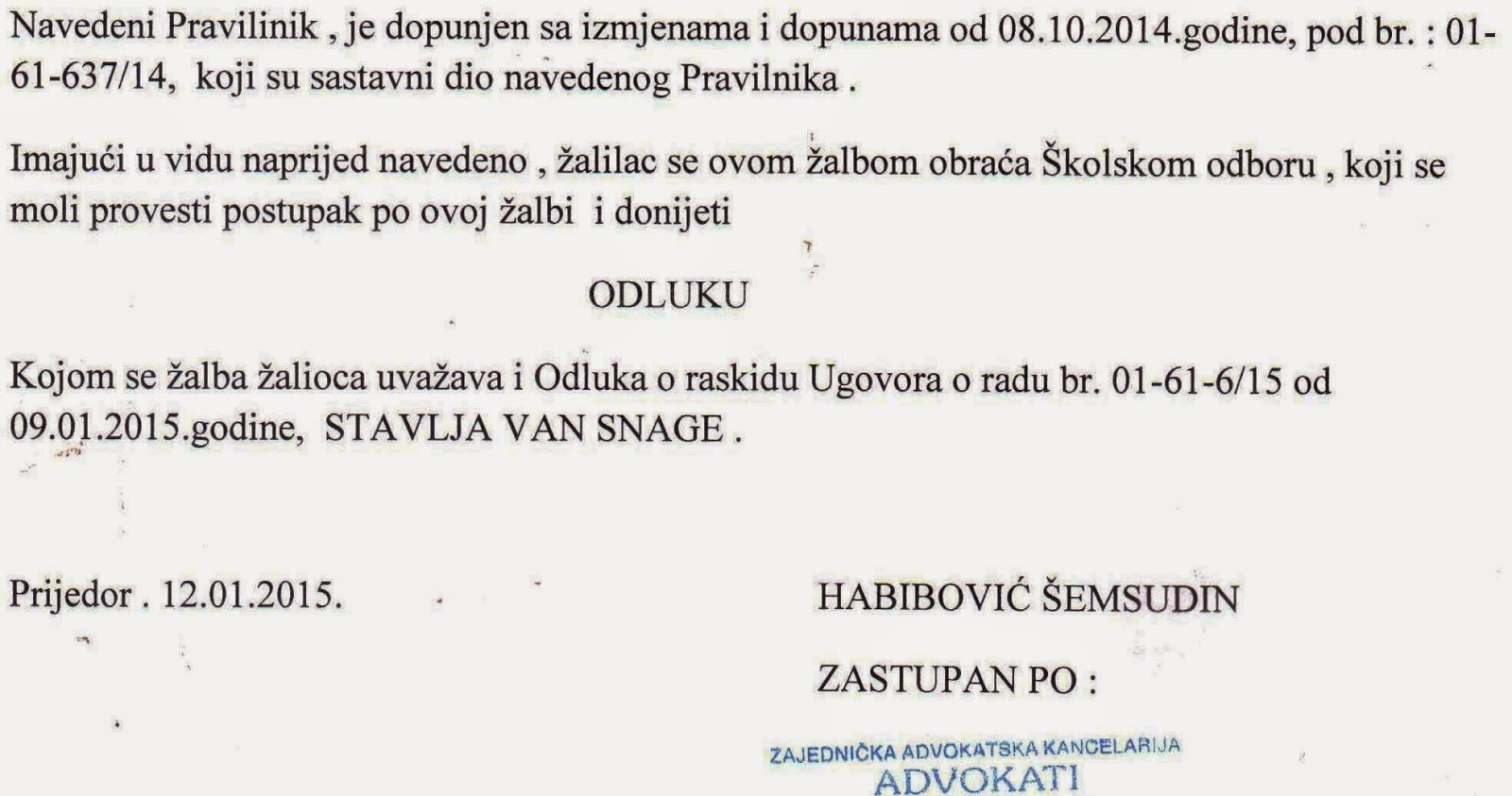 Od protesta do otkaza: Suspenzija i otkaz