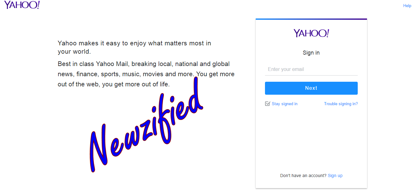 My Yahoo Mail│(www.mail.yahoo.com)│Sign up