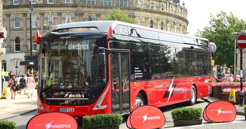 Volvo Electric Bus Fleet Unveiled in Harrogate - News Uk