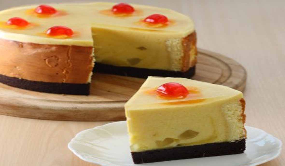 Resep Mambuat Puding Cake Mangga Lidah Buaya