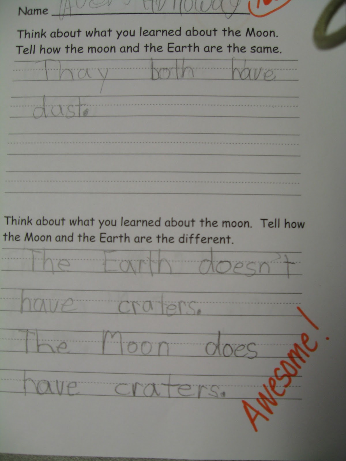 Let's Go to the Moon! | First Grade Shenanigans