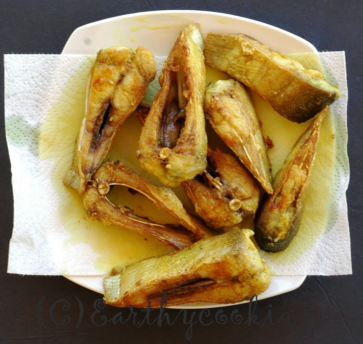Earthycooking : চিতল মাছের পেটির কালিয়া (Chitol fish kalia)