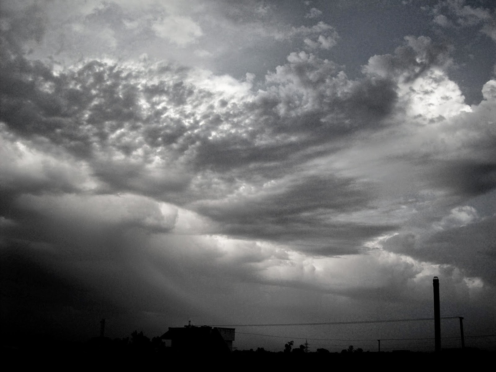 CHINAR SHADE : O UNATTACHED BEING ! THE SKY IS GETTING OVERCAST WITH ...