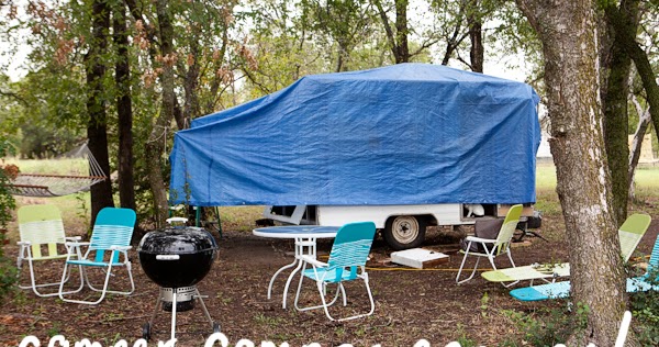 Libby Camper: Camper Renovation - Rear Framing and Stormy Weather