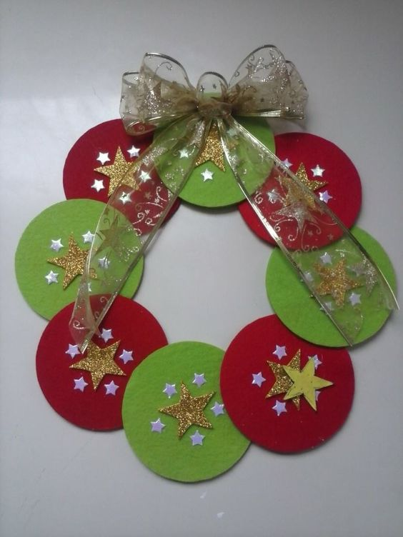 15 Hermosos adornos navideños realizados con cds reciclados ...